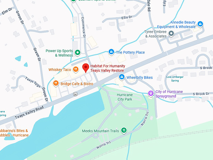 16. habitat for humanity teays valley restore map