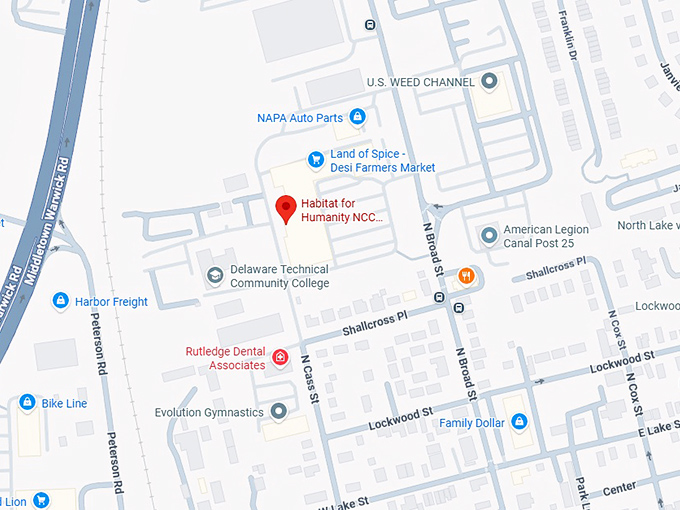 16. habitat for humanity ncc middletown restore map