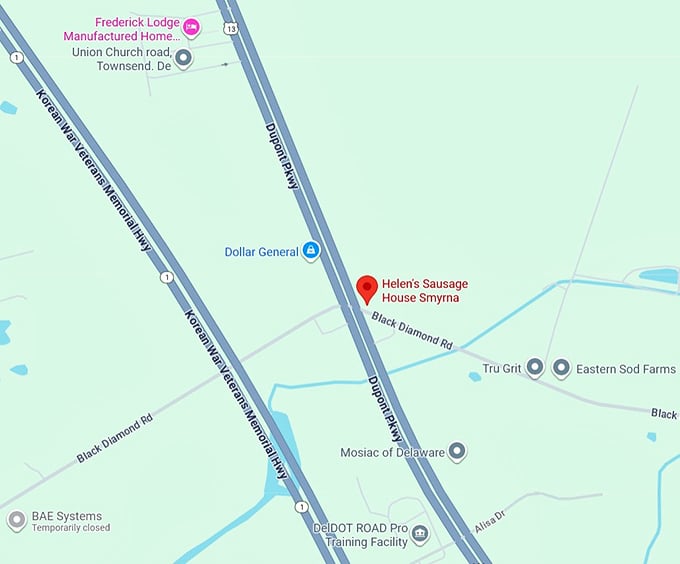 16. helen's sausage house smyrna map