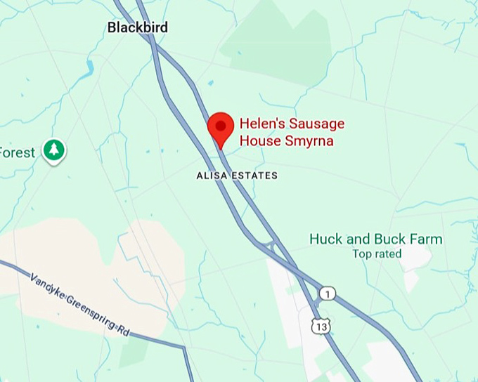 16. helen's sausage house smyrna map