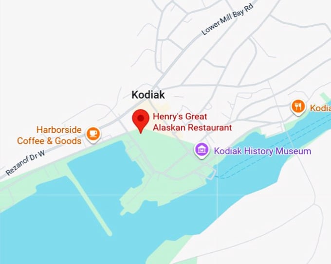 16. henry&rsquo;s great alaskan restaurant map