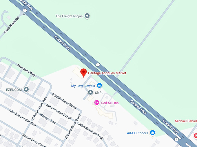 16. heritage antiques market map