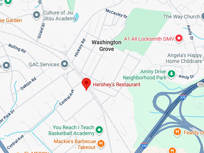 16. hershey's restaurant map