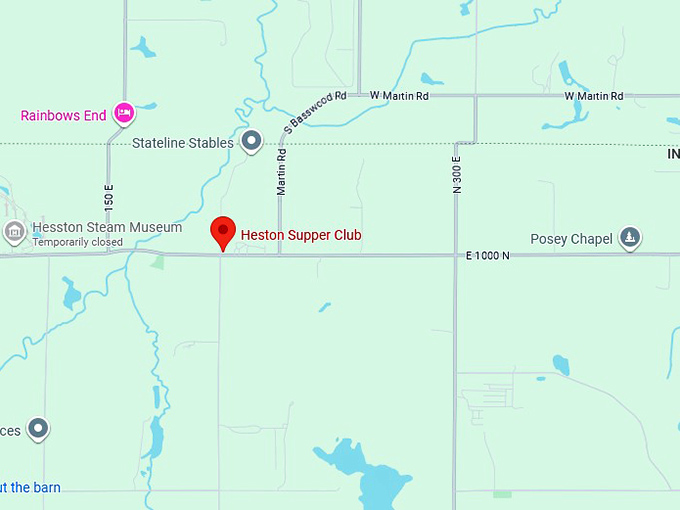 16. heston supper club map
