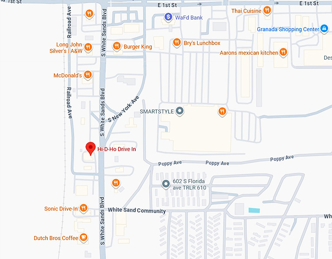 16. hi d ho drive in map