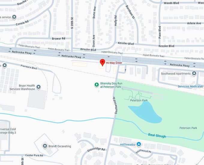 16. hi way diner map