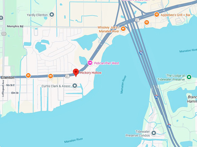 16. hickory hollow map