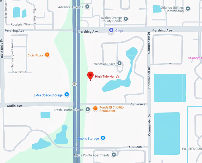 16. high tide harry's map