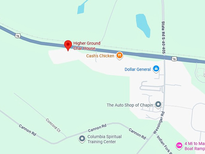 16. higher ground char house map