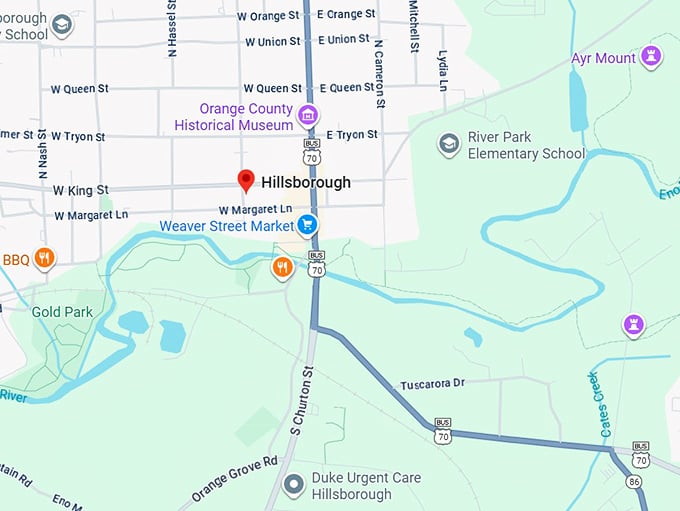 16. hillsborough map