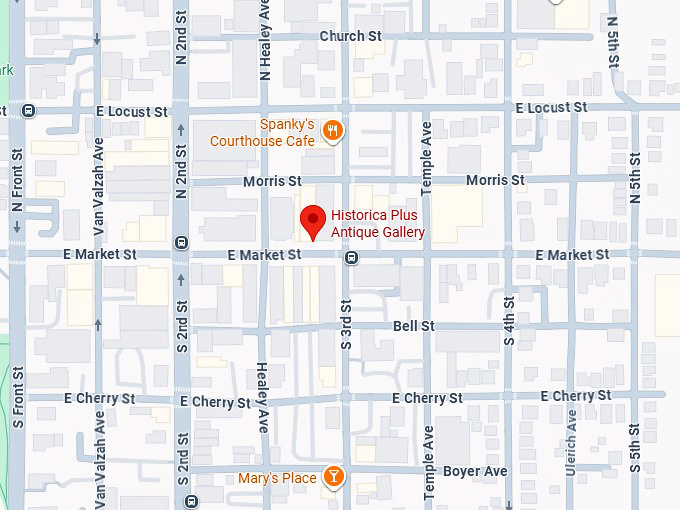 16. historica plus antique gallery map