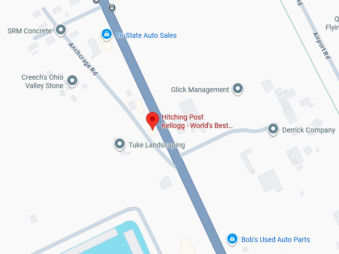 16. hitching post kellogg world's best fried chicken map