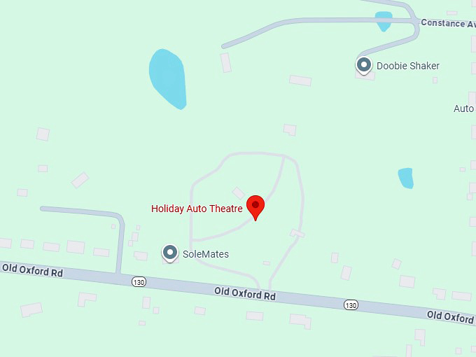 16. holiday auto theatre map