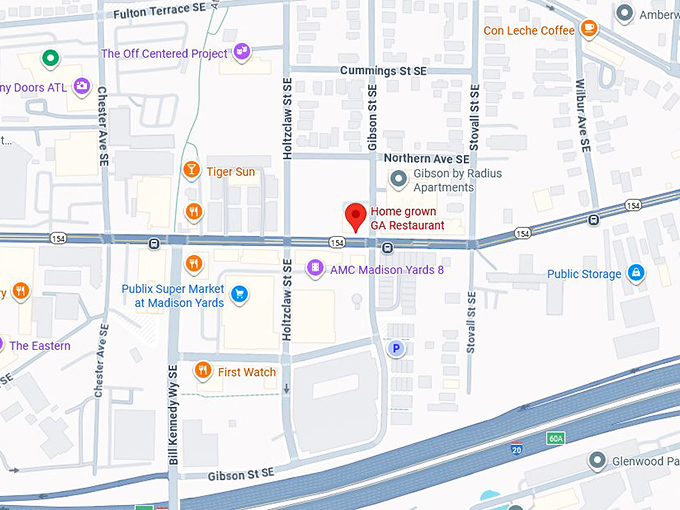 16. home grown ga restaurant map