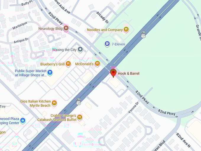 16. hook & barrel map