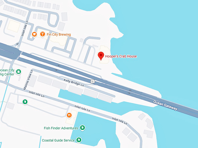 16. hooper&rsquo;s crab house map