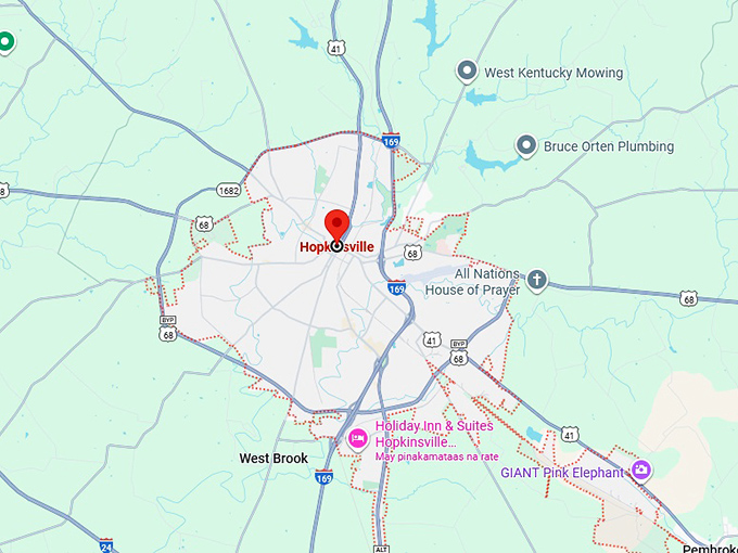 16. hopkinsville map