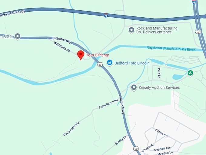 16. horn o plenty map