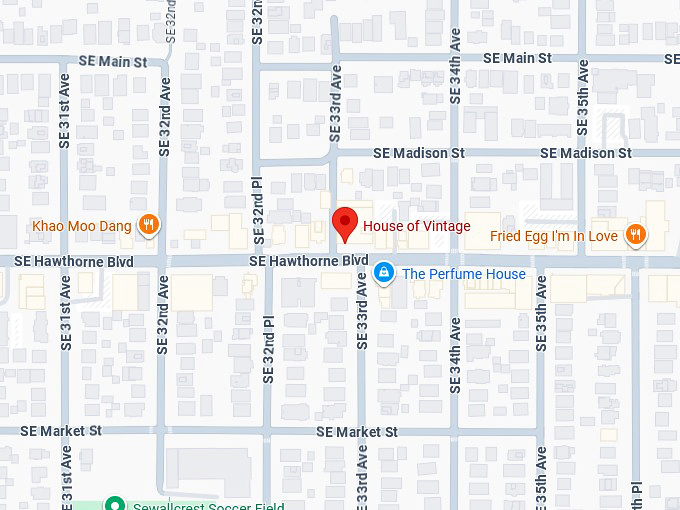 16. house of vintage map