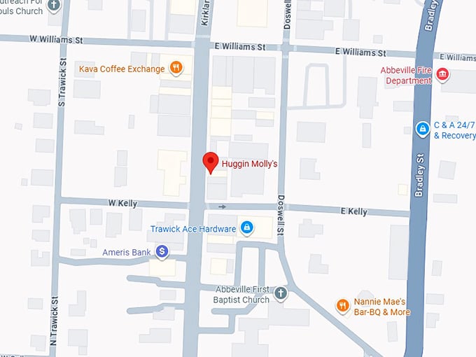 16. huggin molly's map