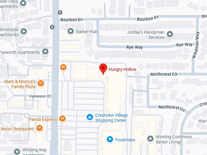 16. hungry hollow map