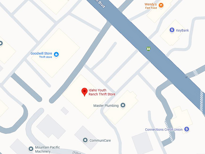 16. idaho youth ranch thrift store 1031 caldwell blvd map2