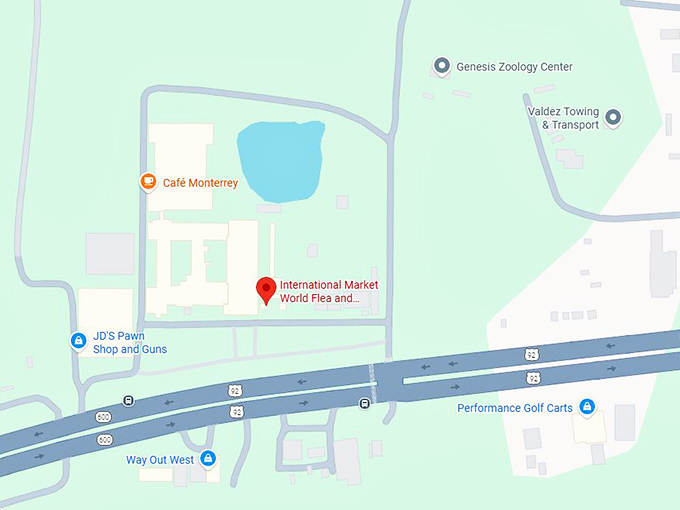 16. international market world flea and farmers market map