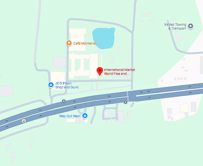 16. international market world flea and farmers market map