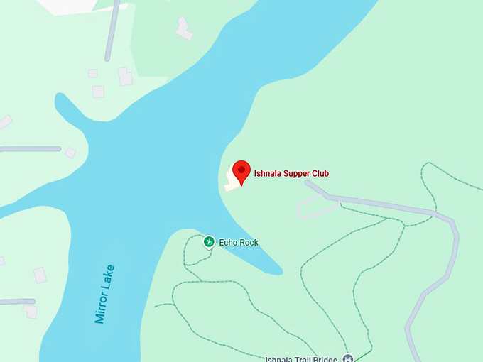 16. ishnala supper club map