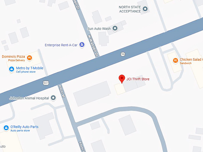 16. jci thrift store map