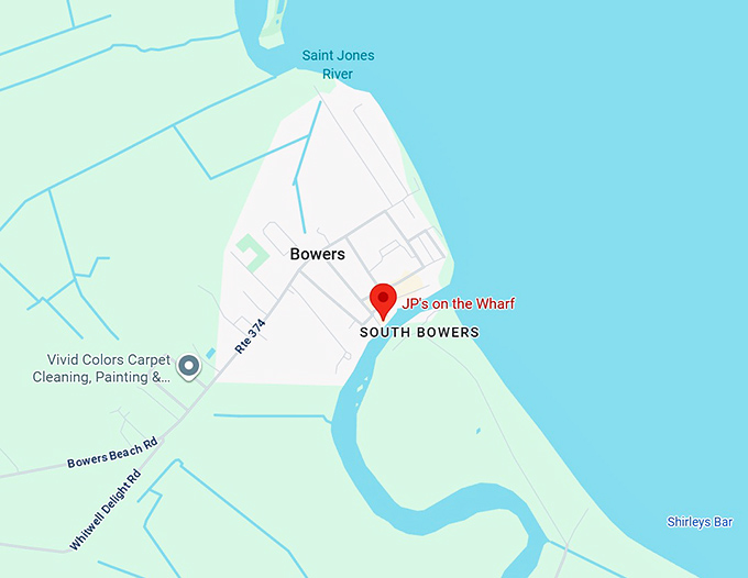 16. jp's on the wharf map