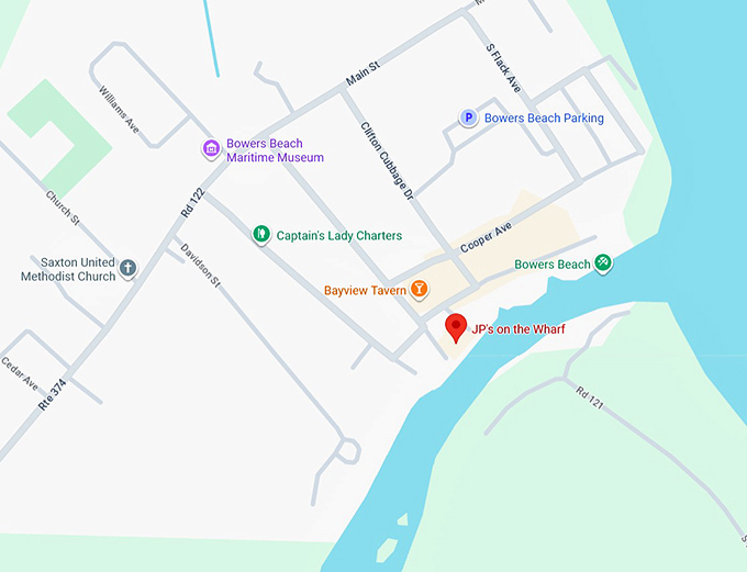 16. jp's on the wharf map