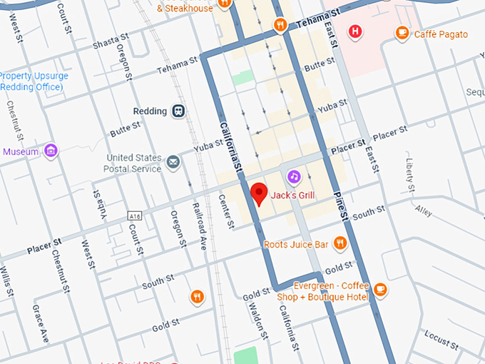 16. jack's grill map