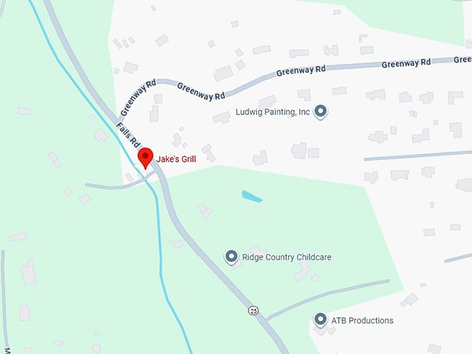 16. jake&rsquo;s grill map