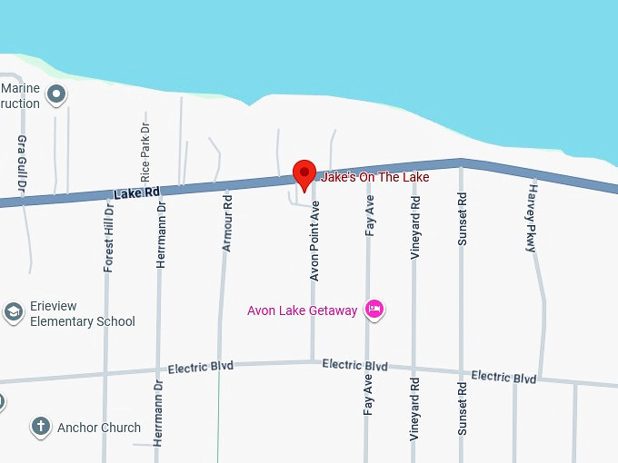 16. jake's on the lake map