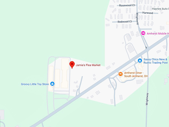 16. jamie's flea market map