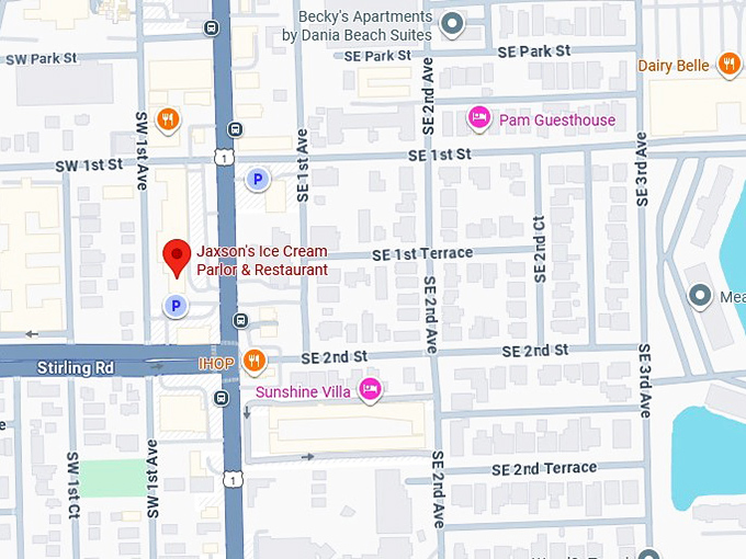 16. jaxson's ice cream parlor & restaurant map