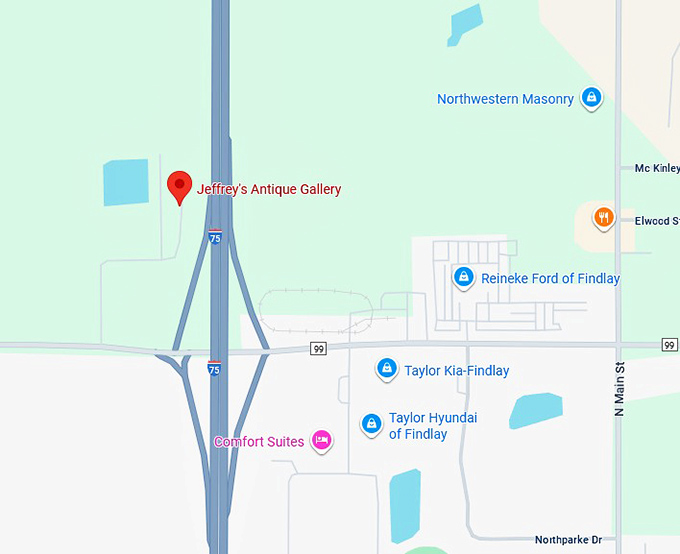 16. jeffrey's antique gallery map