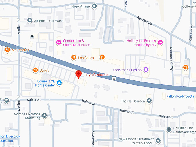 16. jerry&rsquo;s restaurant map