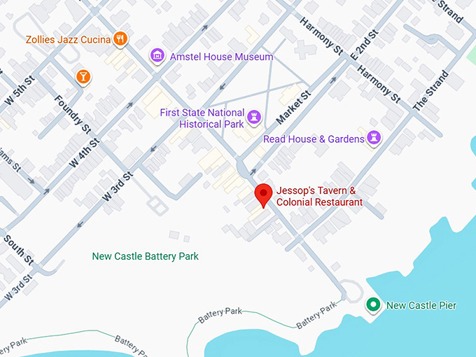 16. jessop's tavern & colonial restaurant map