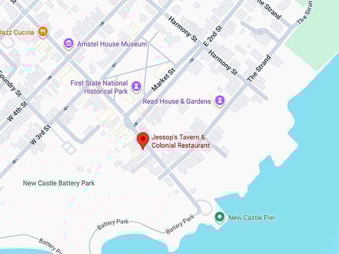 16. jessop's tavern & colonial restaurant map