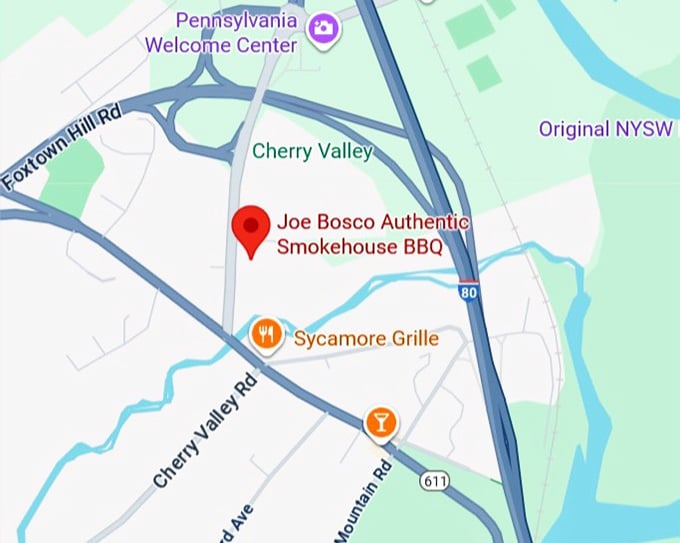 16. joe bosco authentic smokehouse bbq map