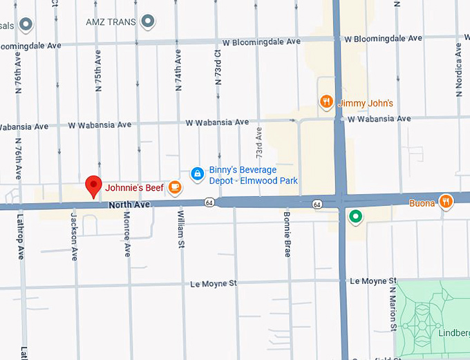 16. johnnie's beef map