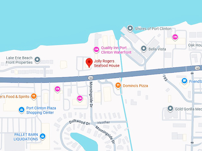 16. jolly rogers seafood house map