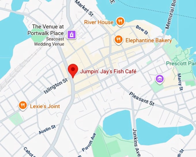 16. jumpin' jay's fish caf&eacute; map