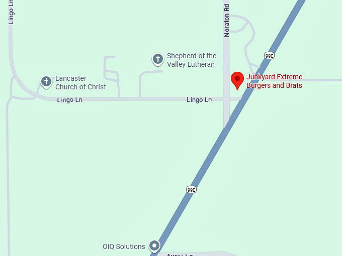 16. junkyard extreme burgers and brats map