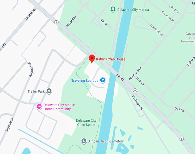 16. kathy's crab house map