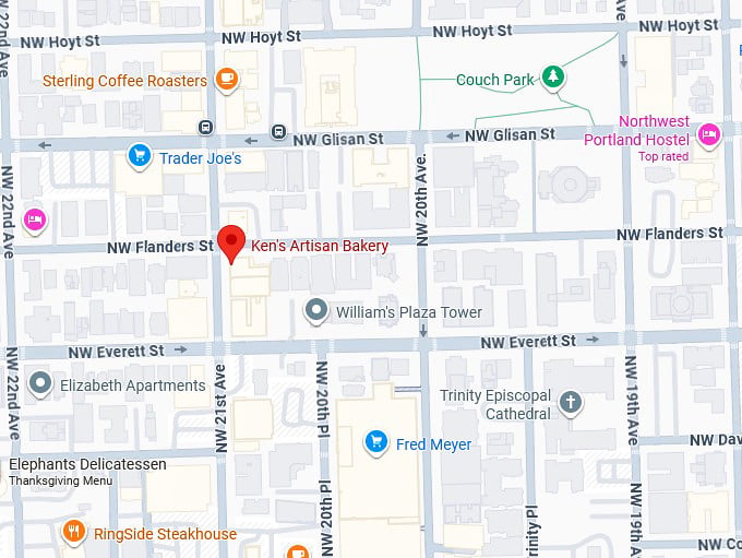 16. ken's artisan bakery map