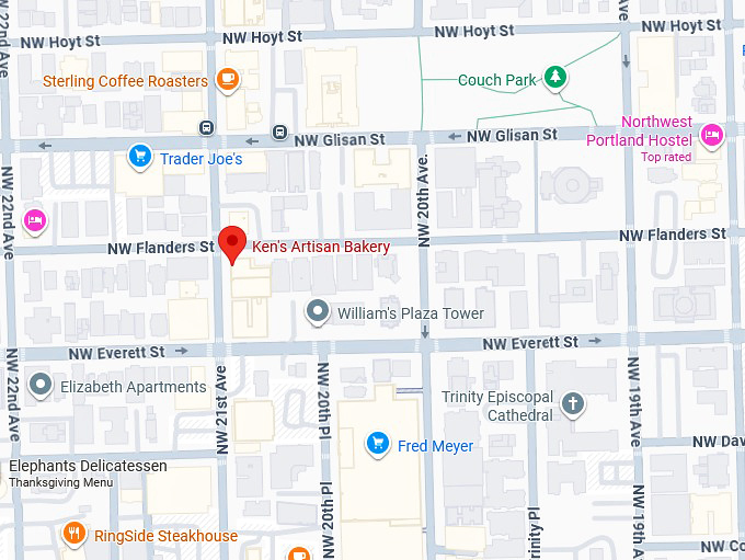 16. ken's artisan bakery map