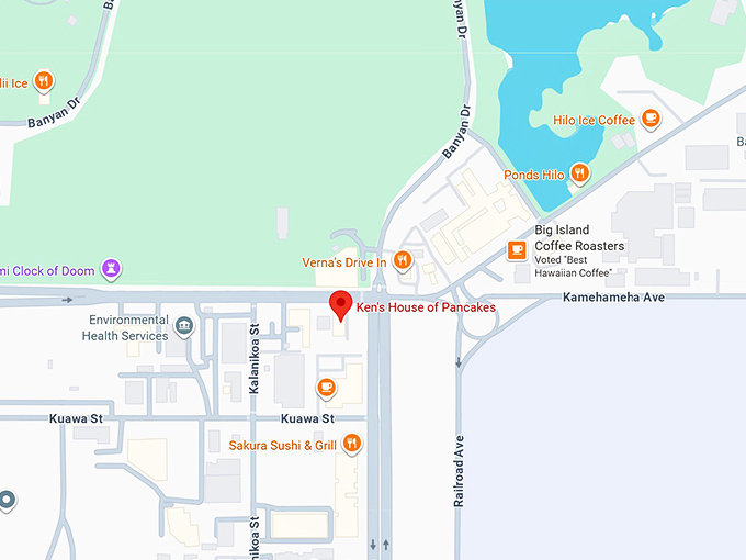 16. ken's house of pancakes map